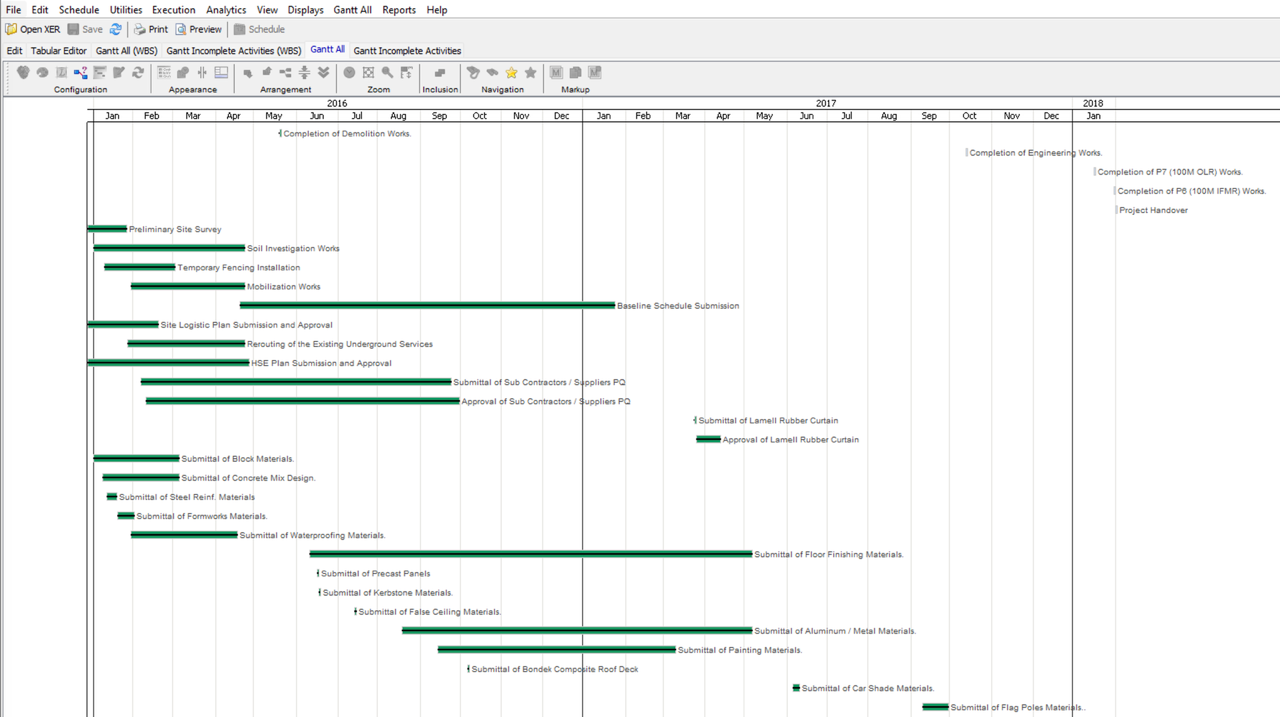 Aurora-Viewer: Free Primavera P6 XER File Viewer - Aurora