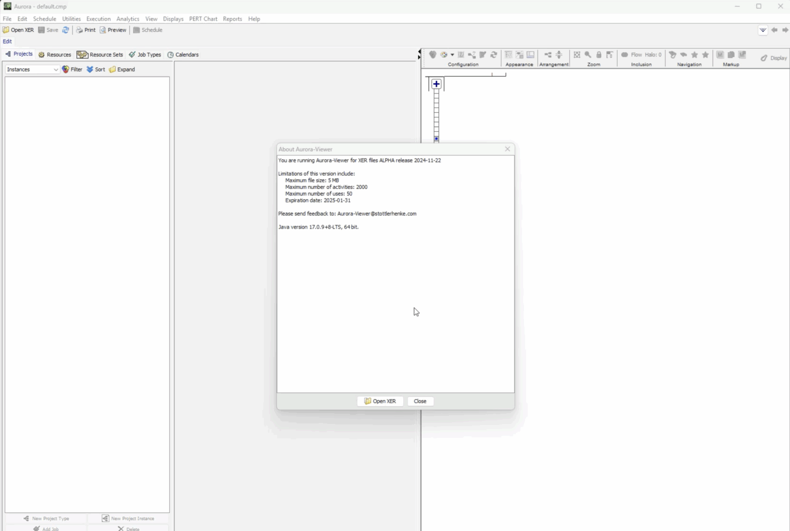 How to Open XER Files for Free with Aurora‑Viewer (Windows)