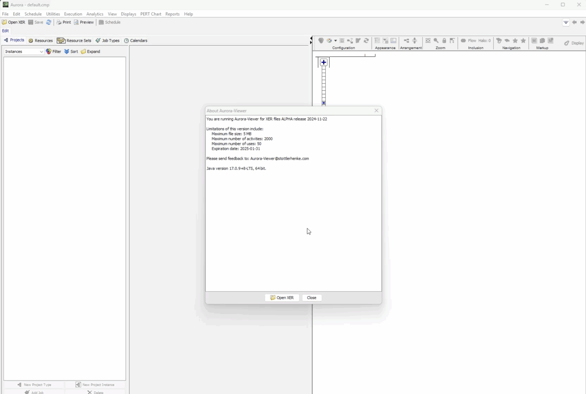 How to Open XER Files for Free with Aurora‑Viewer (Windows)